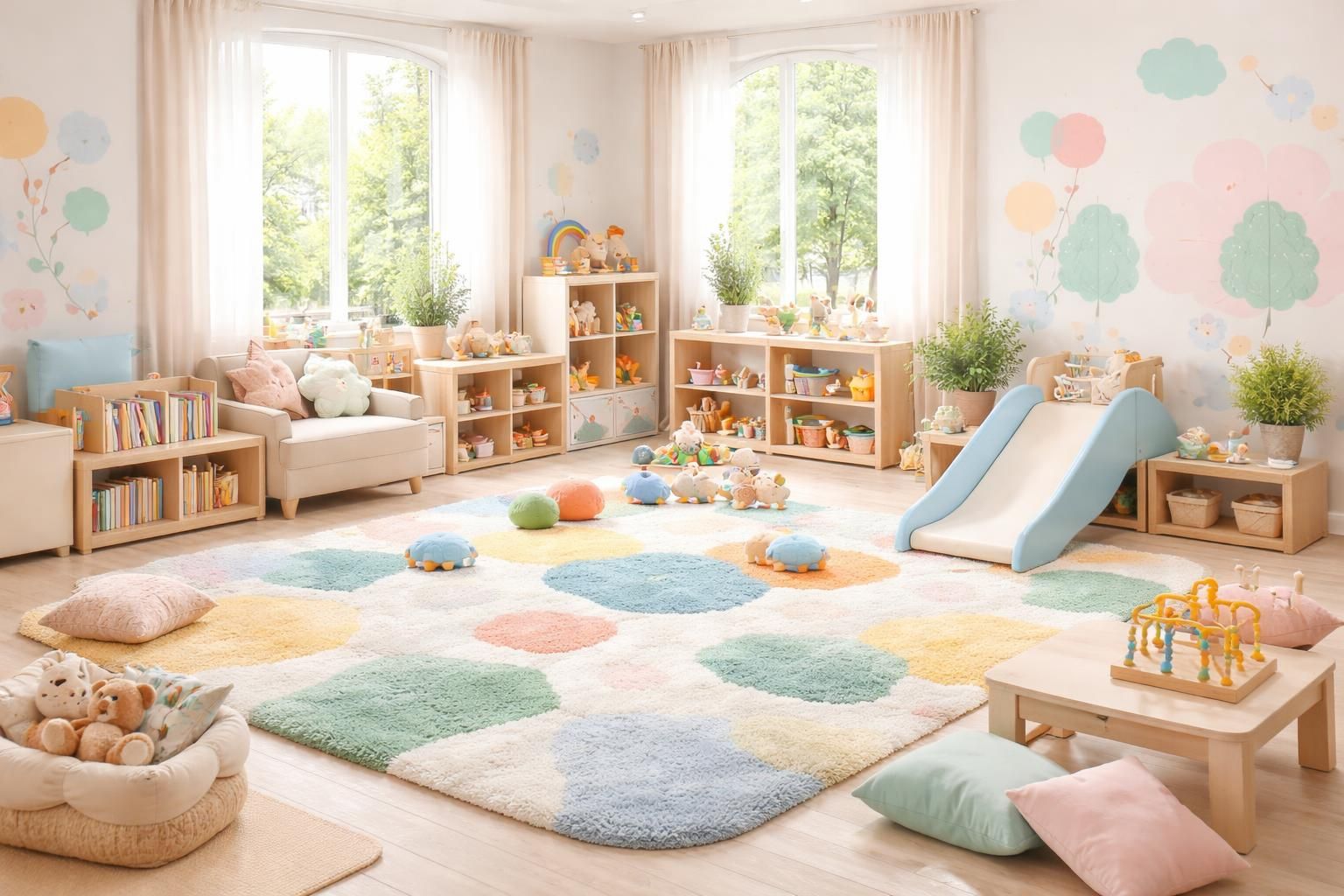 Terrain De Jeu En Interieur