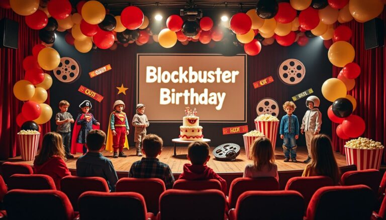 Fête pour enfants au cinéma : les accessoires indispensables pour faire ...