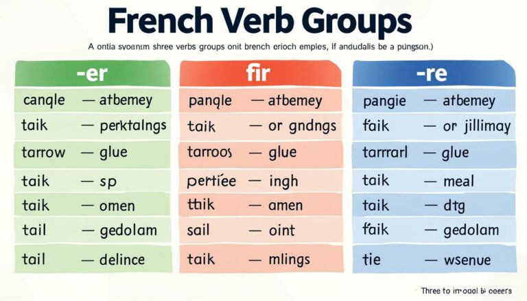 Passé simple : tableau des terminaisons pour tous les groupes de verbes