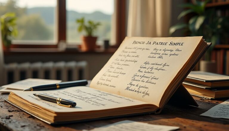 Passé simple : tableau des terminaisons pour tous les groupes de verbes