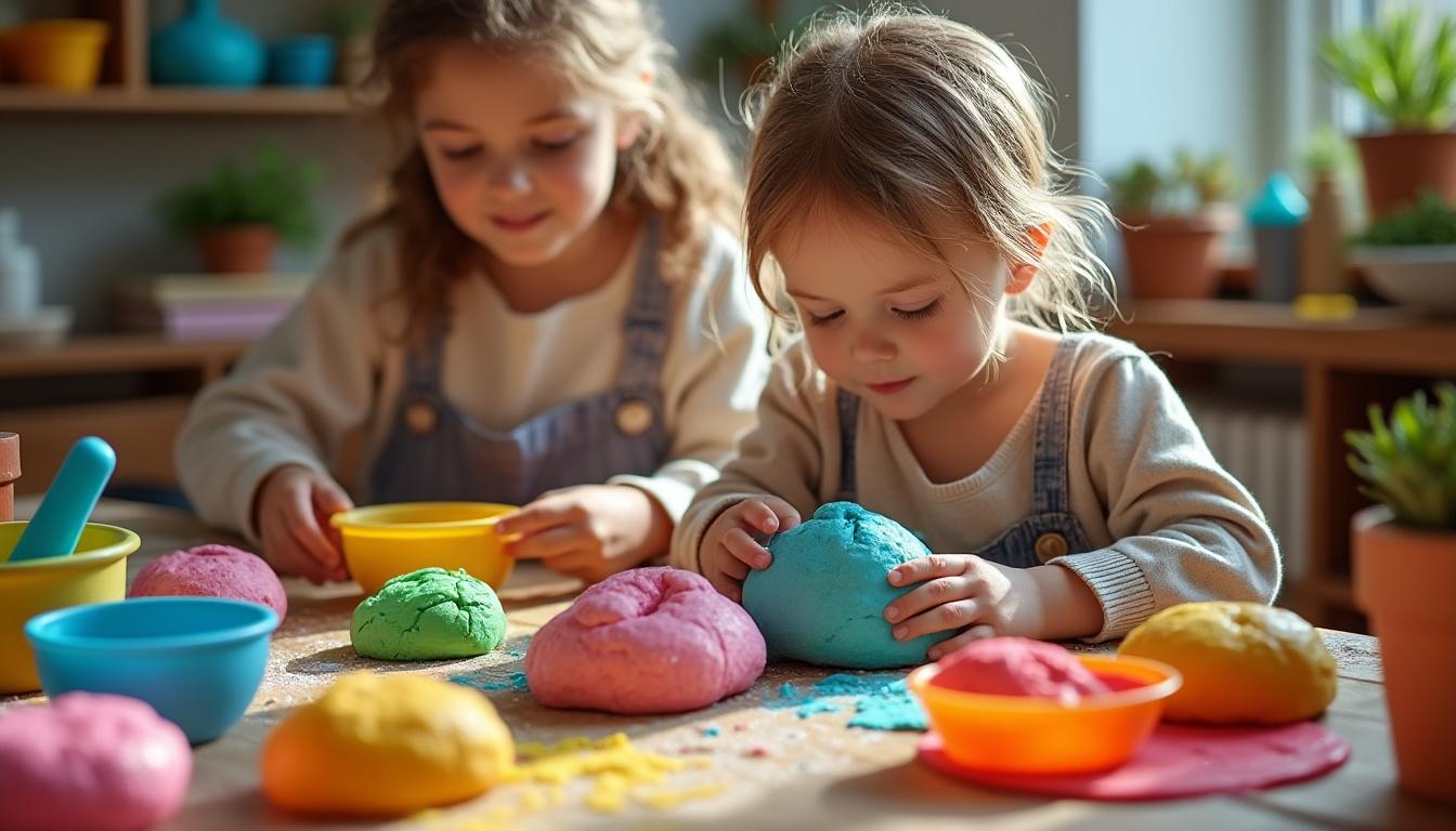 Recette de pâte à modeler sans cuisson : amusez vos enfants avec cette ...